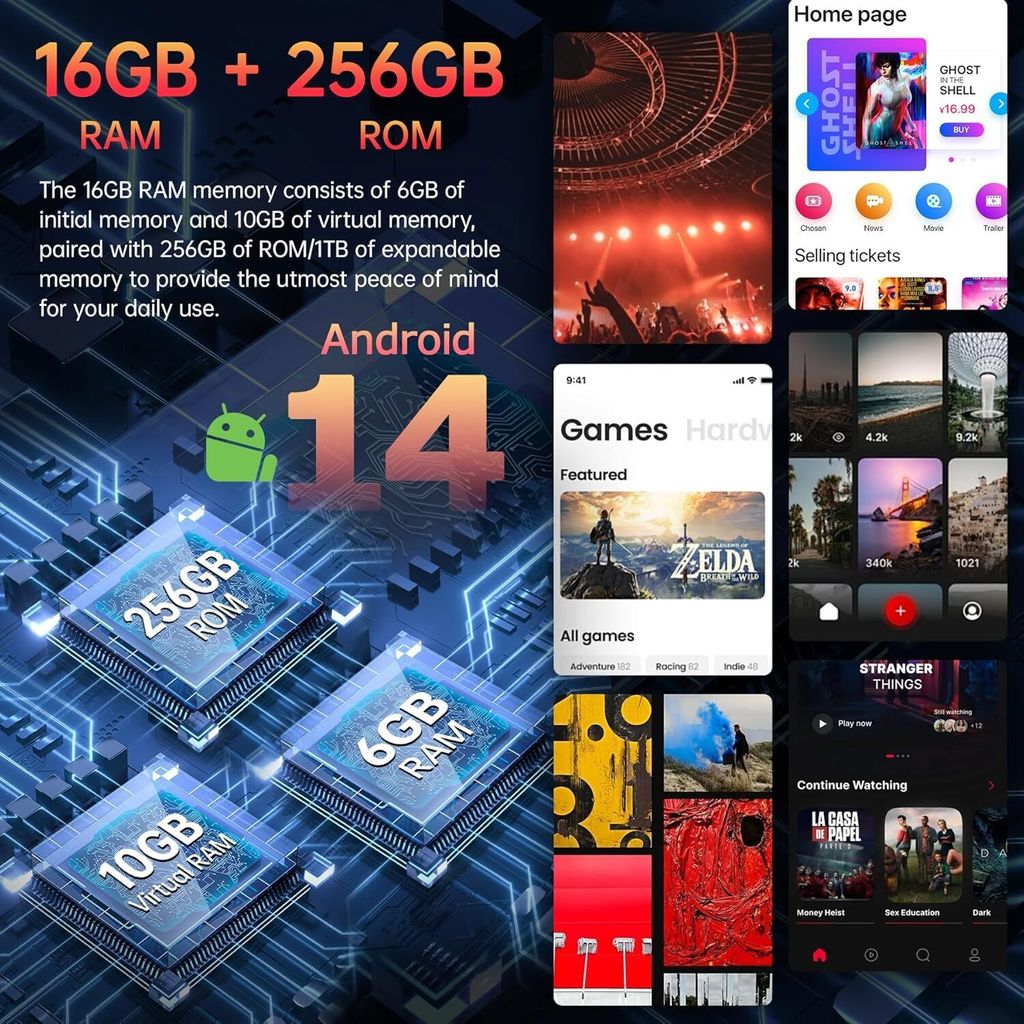 DOOGEE S Punk Outdoor Smartphone Android 14 | Kaufland.cz