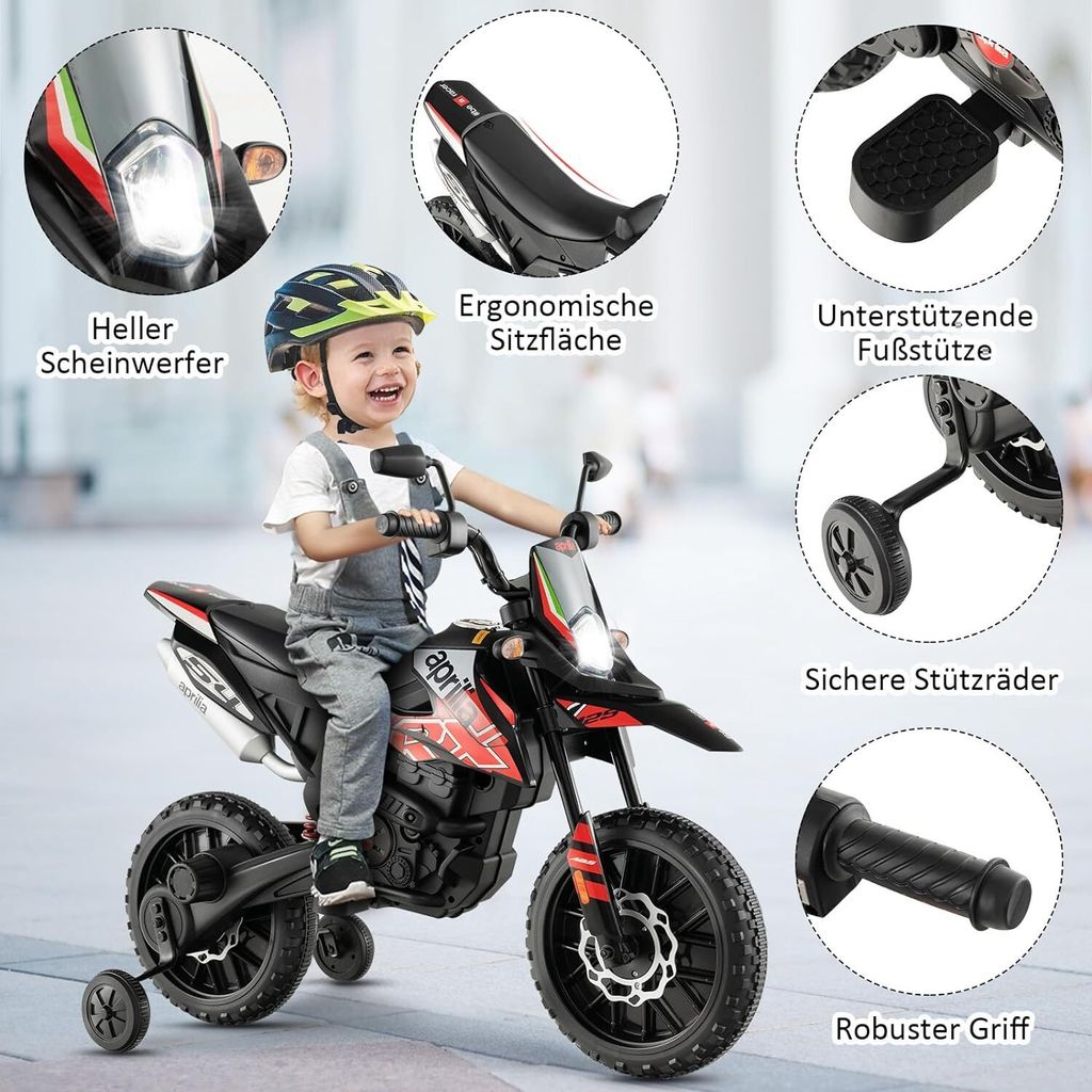 12V Kinder Elektro Motorrad, 5,5-6 km/h, | Kaufland.de