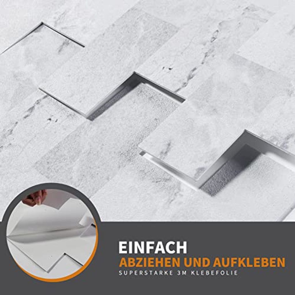 Fliesenaufkleber PVC Wandfliesen 34x29cm per | Kaufland.de