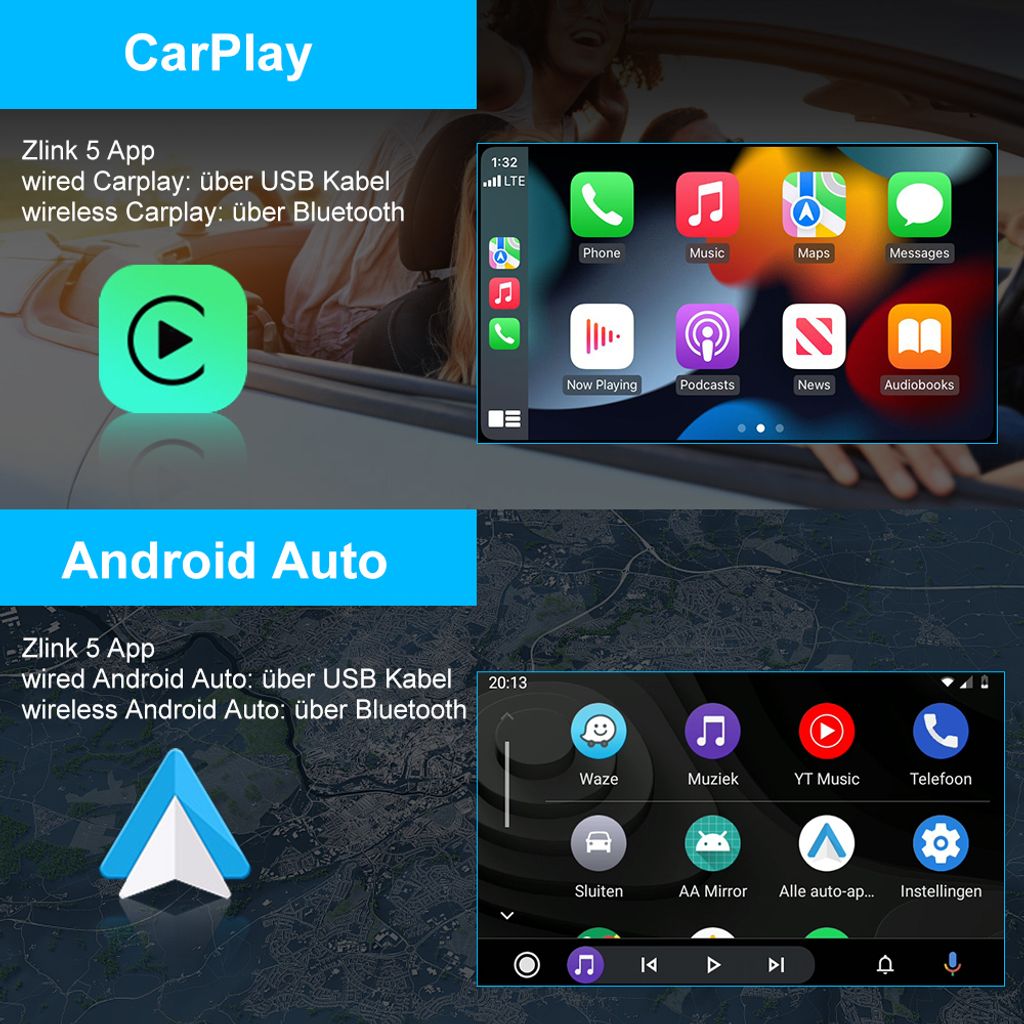 Piano Black 2+64G 7" Android 13 autorádio | Kaufland.cz