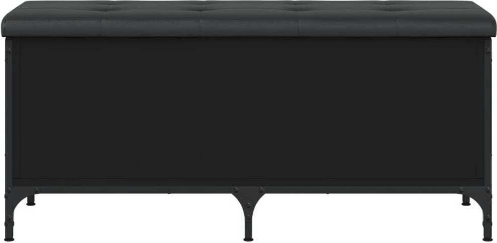 vidaXL Lavice s úložným prostorem černá | Kaufland.cz