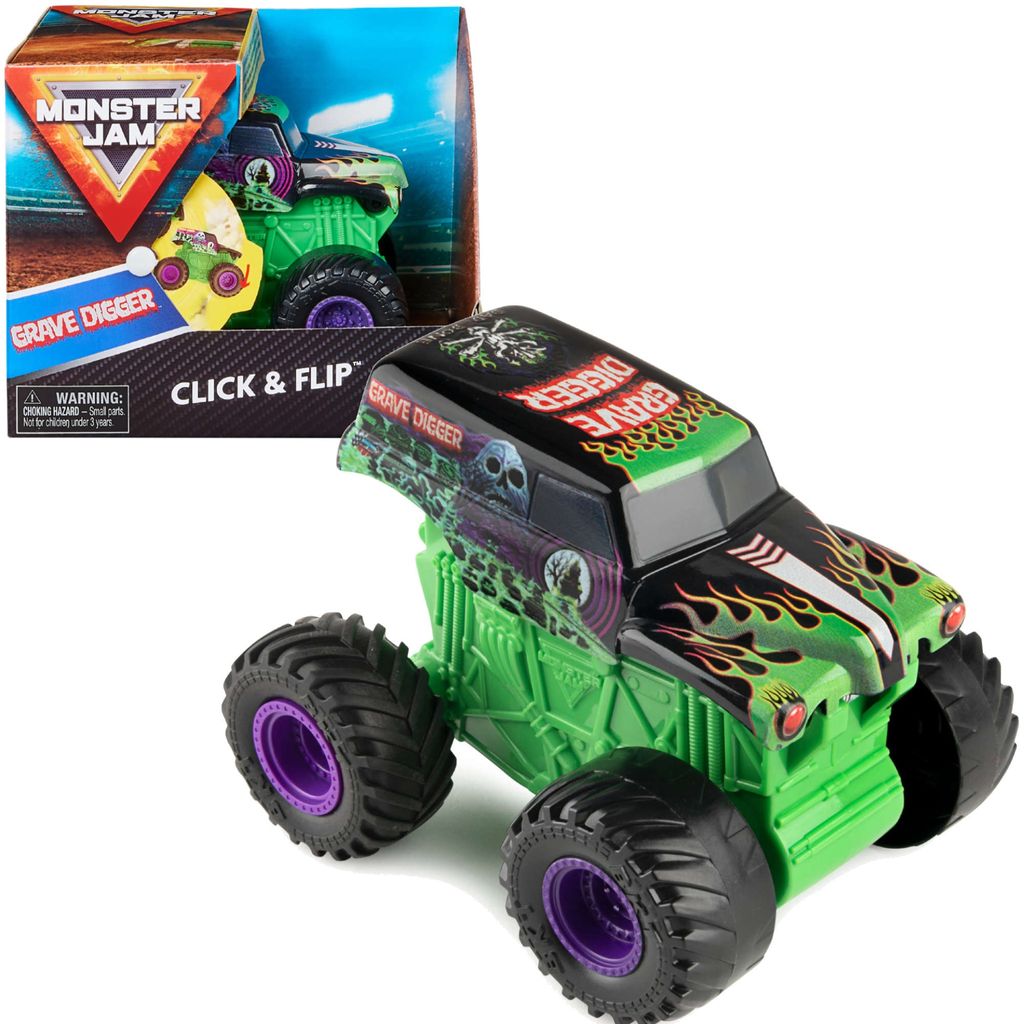 Monster Jam 1:43 Grave Digger Klick & Flip | Kaufland.de
