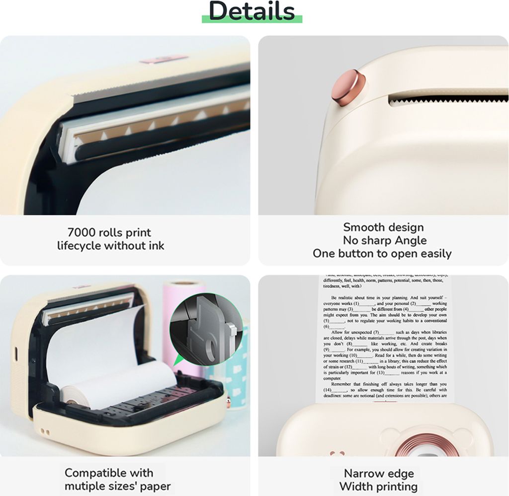 Přenosná tiskárna štítků PeriPage A3X Mini, | Kaufland.cz