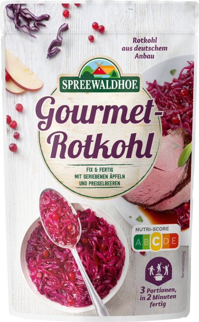 Spreewaldhof Gourmet-Rotkohl Fix und Fertig | Kaufland.de