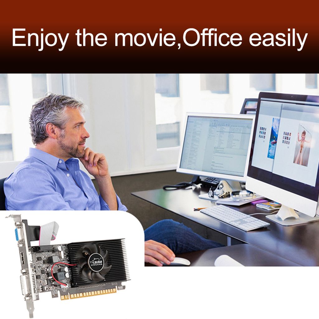 JINGSHA GT610 Grafikkarte, 2 GB/DDR3/64 Bit | Kaufland.de