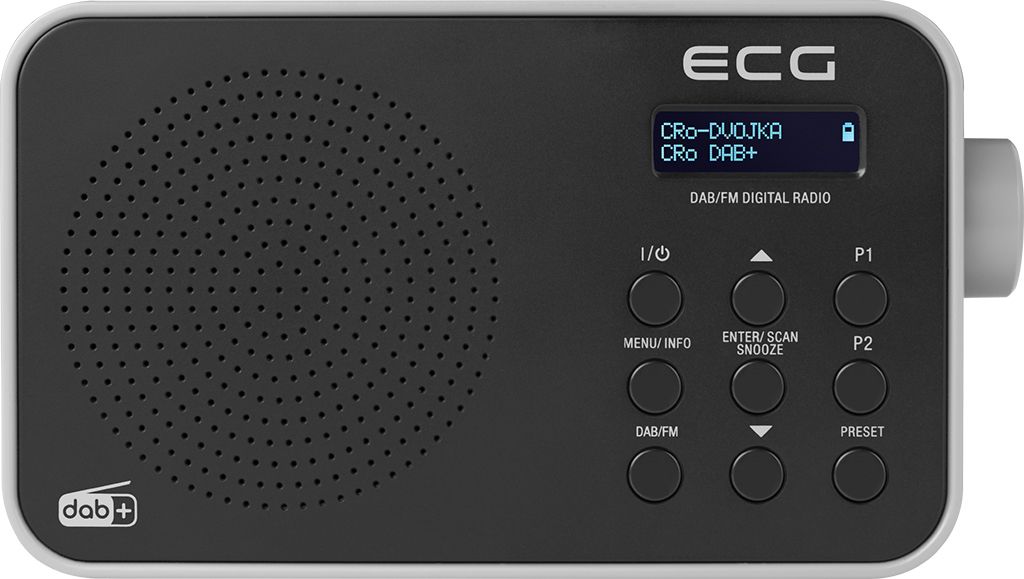 Radio ECG RD 110 DAB+/FM, czarne, wybór | Kaufland.pl