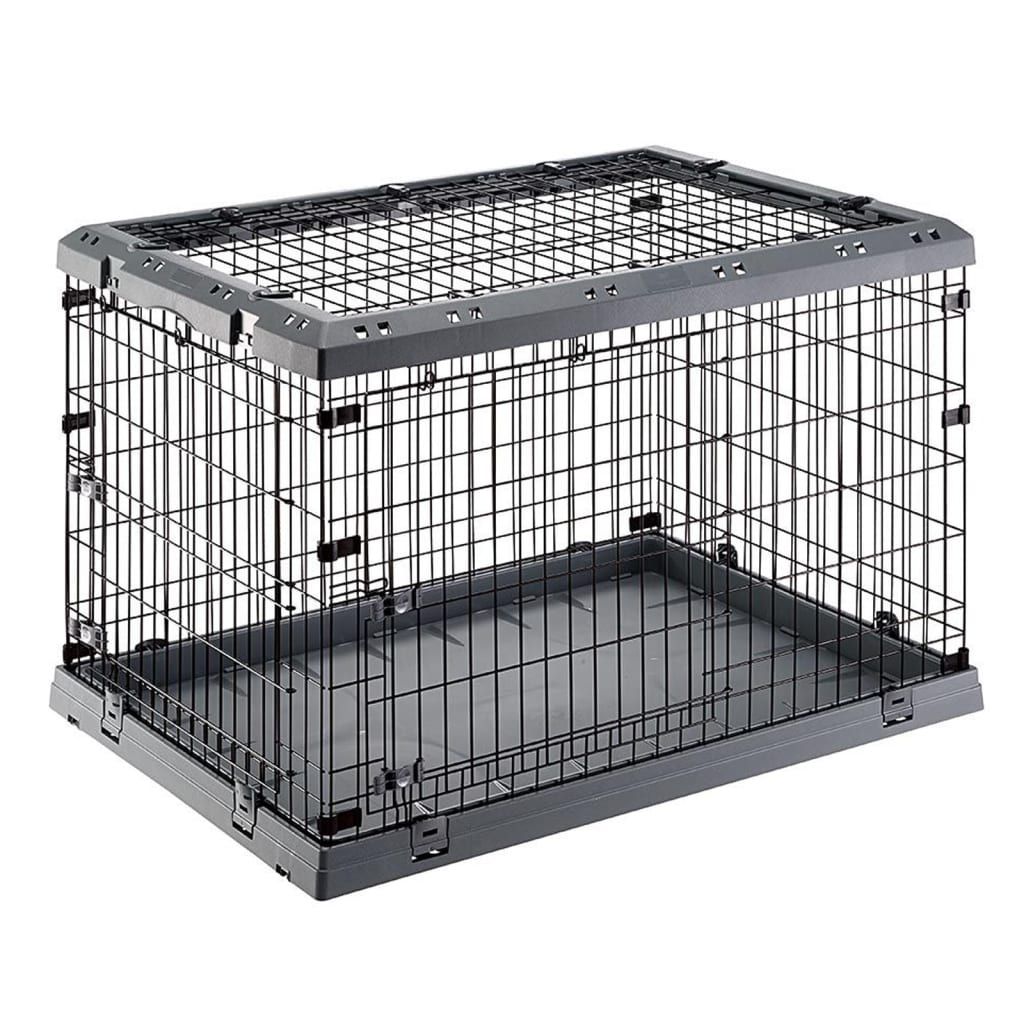 Hundekäfig Schwarz Hundebox Transportbox | Kaufland.de