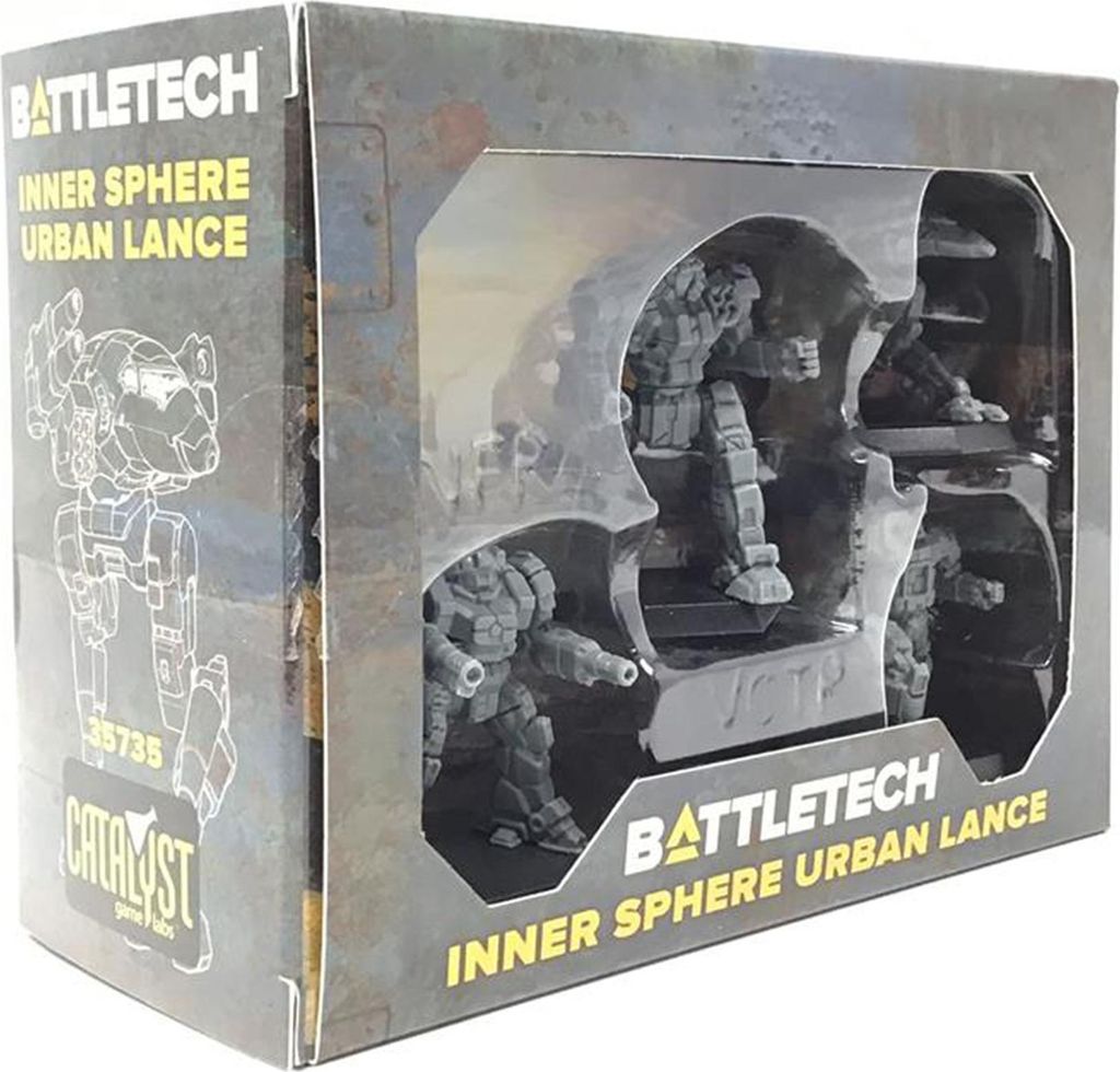 BattleTech Inner Sphere Urban Lance - Hra s miniaturami