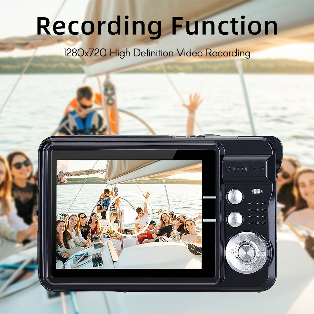 Přenosná digitální videokamera 720P 18 MPx | Kaufland.cz