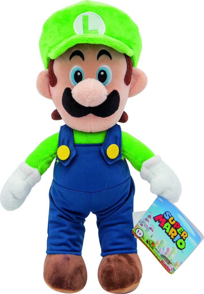Simba Toys 109231011 - Super Mario Luigi Plüsch ca. 30cm