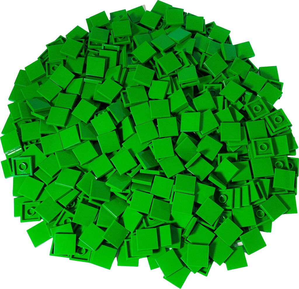 LEGO® 2x2 Fliesen Grün - 3068b NEU! Menge 100x LEGO®