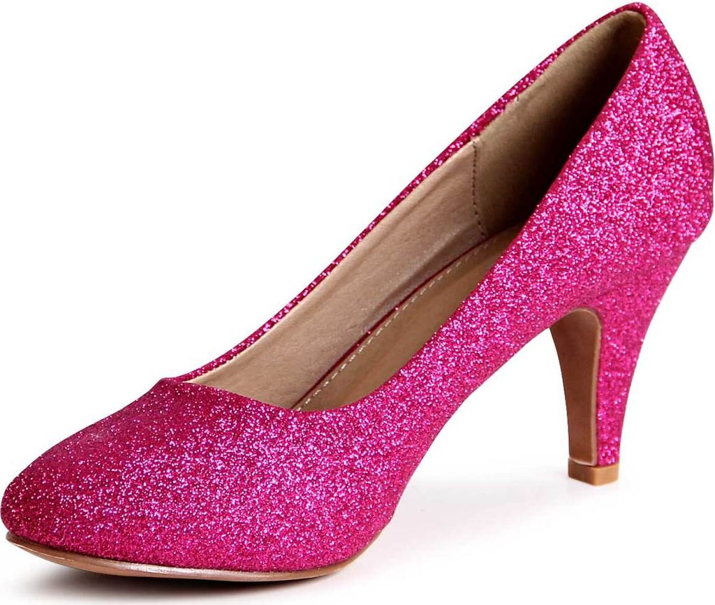 topschuhe24 432 Damen Glitzer Pumps Plateau, | Kaufland.de