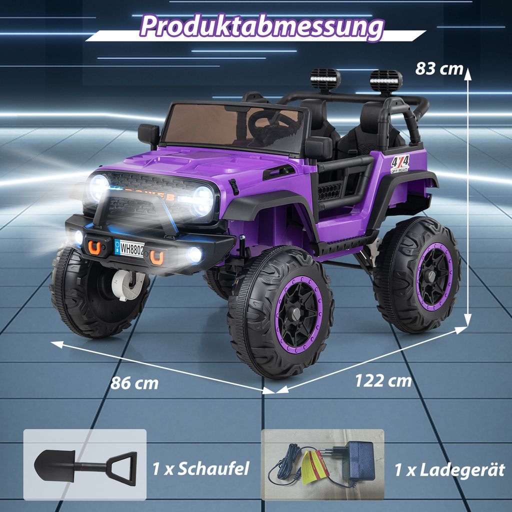 Elektroauto Fur Kinder 2 Sitzer
