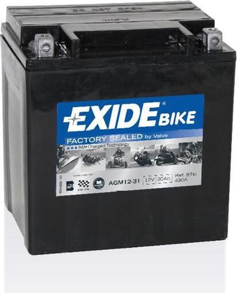 Exide Bike AGM Batterie 12V 30 Ah 430A | Kaufland.de