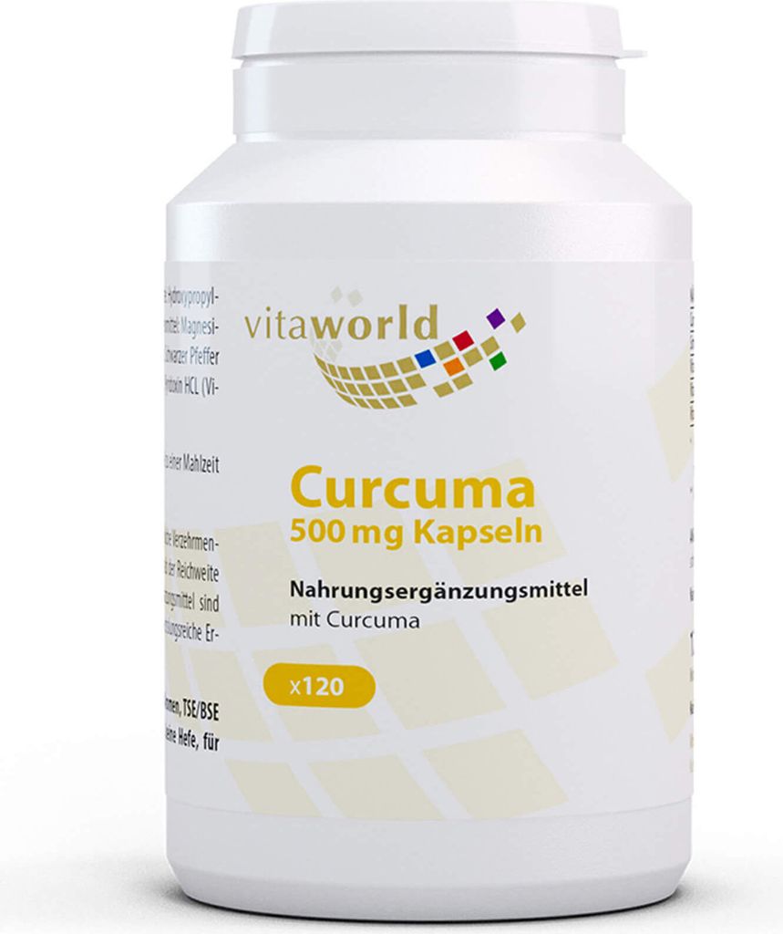 Vitaworld Curcuma 500 mg | 120 Kapseln | mit | Kaufland.de