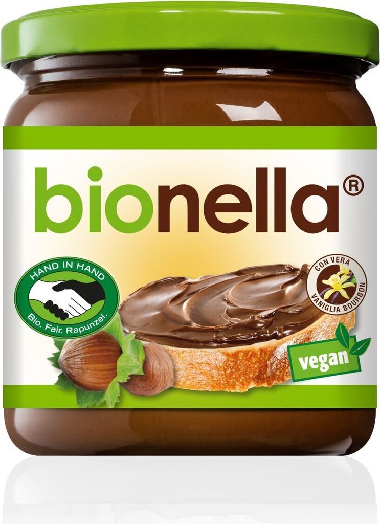 Rapunzel bionella Nussnougat-Creme vegan (2x400g)