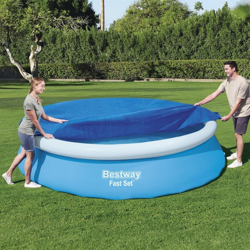 Pool Abdeckplane 366 cm rund BESTWAY Fast Set | Kaufland.de
