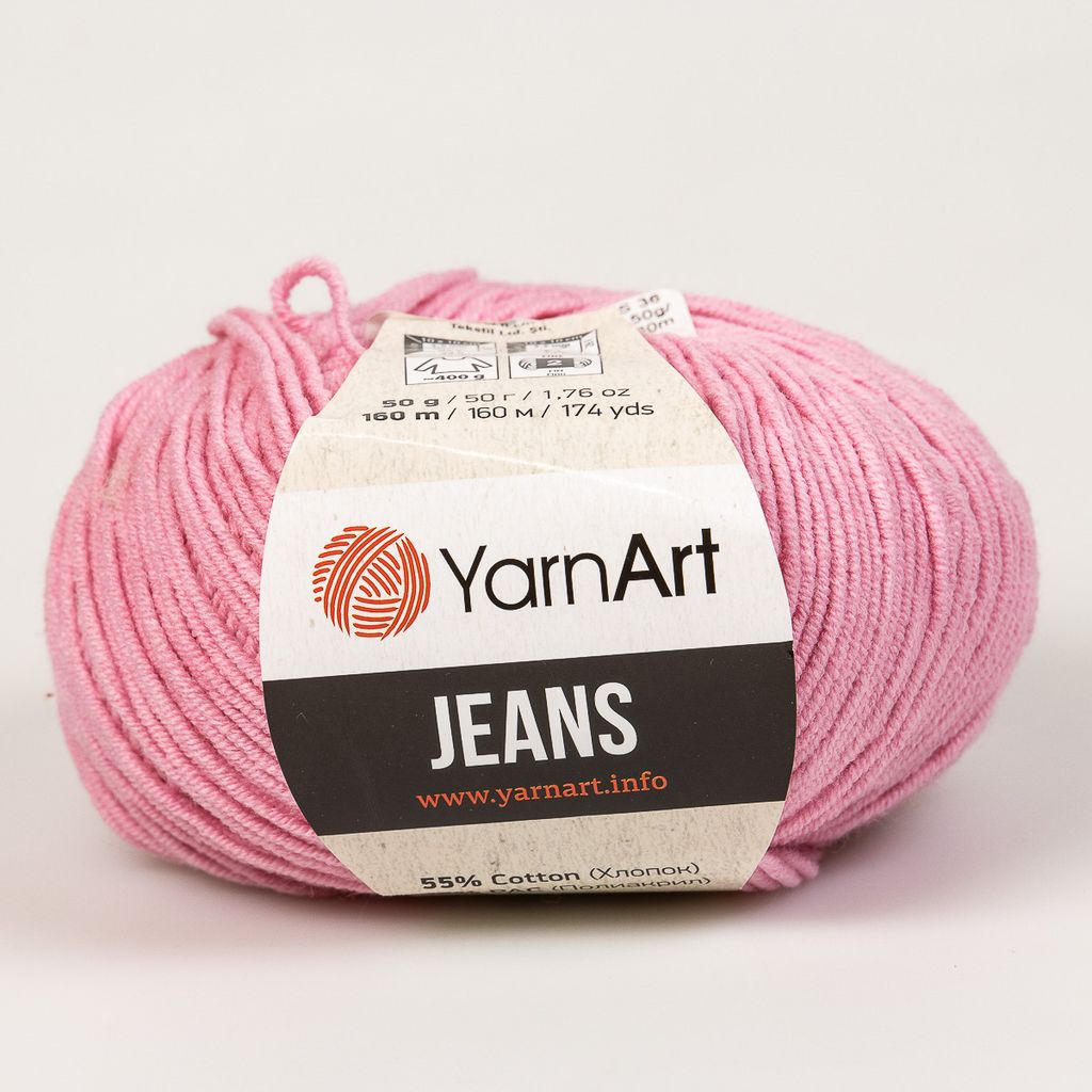 YarnArt Jeans (50g/160M) 36 rosa Vlna | Kaufland.cz