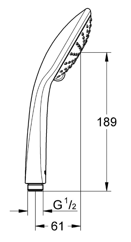 Grohe Handbrause Vitalio Joy Eco, 27317000, | Kaufland.de