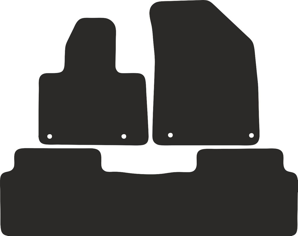 Velours-Autofußmatten für: Citroen C5 III X7 | Kaufland.de
