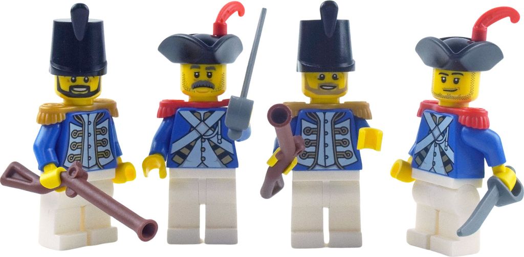 LEGO® MOC Minifigures Modrokabátnici cisárski vojaci a