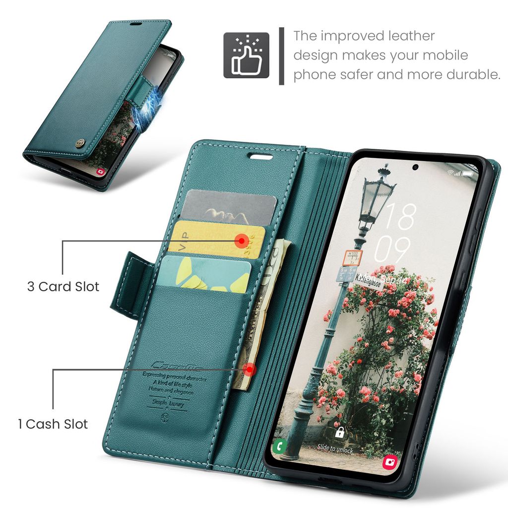 Galaxy A55 Hülle, Leder Brieftasche | Kaufland.de