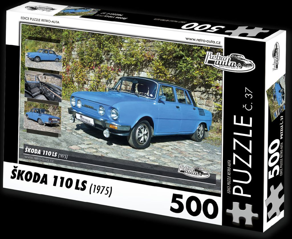 RETRO-AUTA Puzzle č. 37 Škoda 110 LS (1975) | Kaufland.cz
