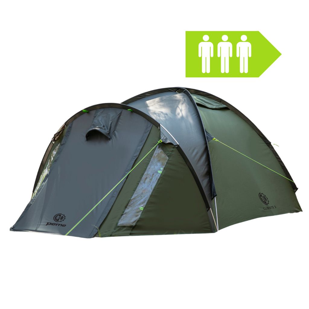 Kempinkový stan Peme Climate 3 s přenosnou | Kaufland.cz