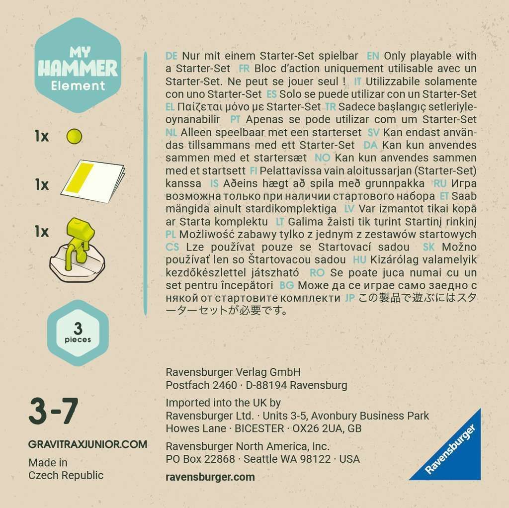 GraviTrax Junior Element Hammer Ravensburger | Kaufland.de