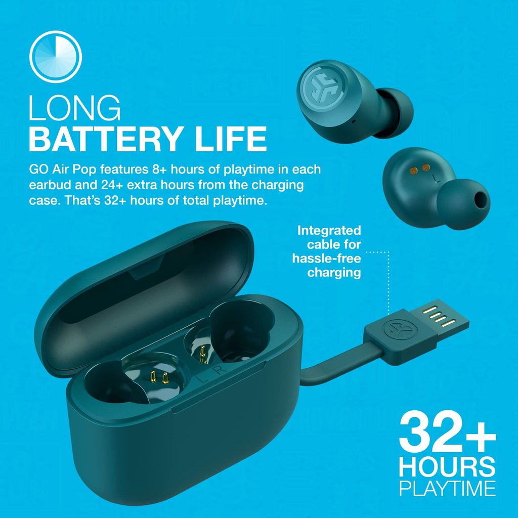 JLab GO Air POP True Wireless Kopfhörer Teal | Kaufland.de