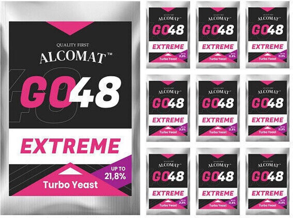 Alcomat GO 48 EXTREME Turbo Hefe |Vitaminen | Kaufland.de