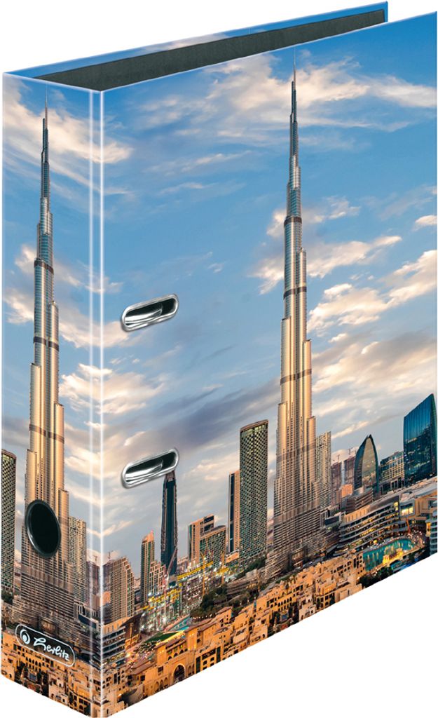 Herlitz Ordner maX.file A4 8cm Burj Khalifa Ordner