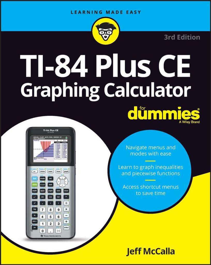 Ti-84 Plus CE Graphing Calculator for Dummies | Kaufland.de