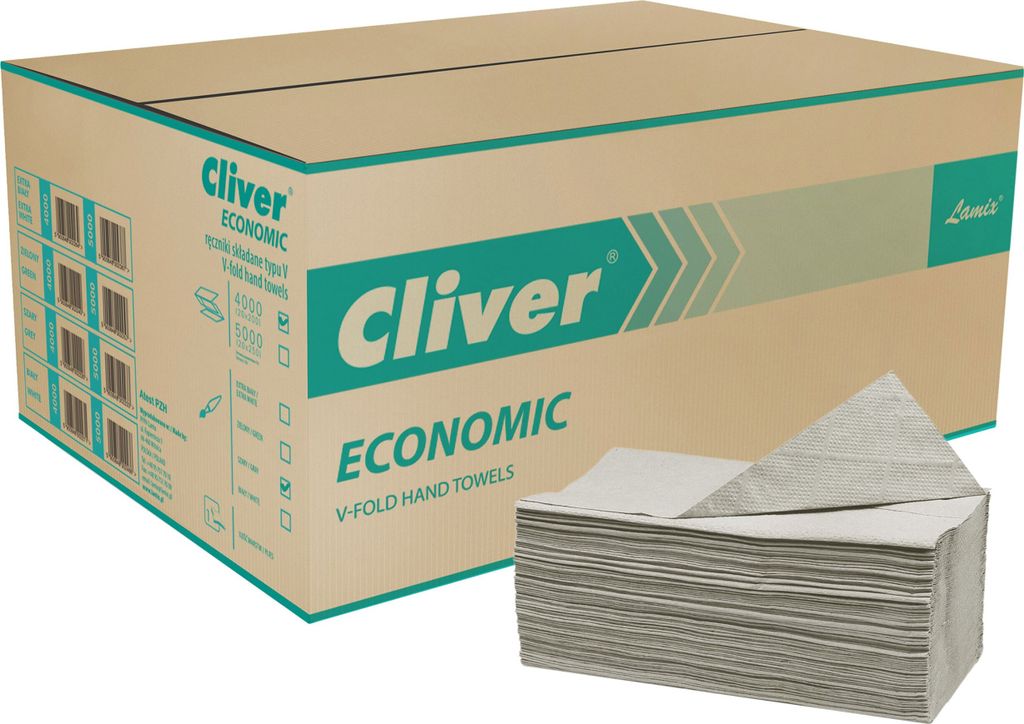 Cliver einlagiges Papier-Falthandtuch, | Kaufland.de