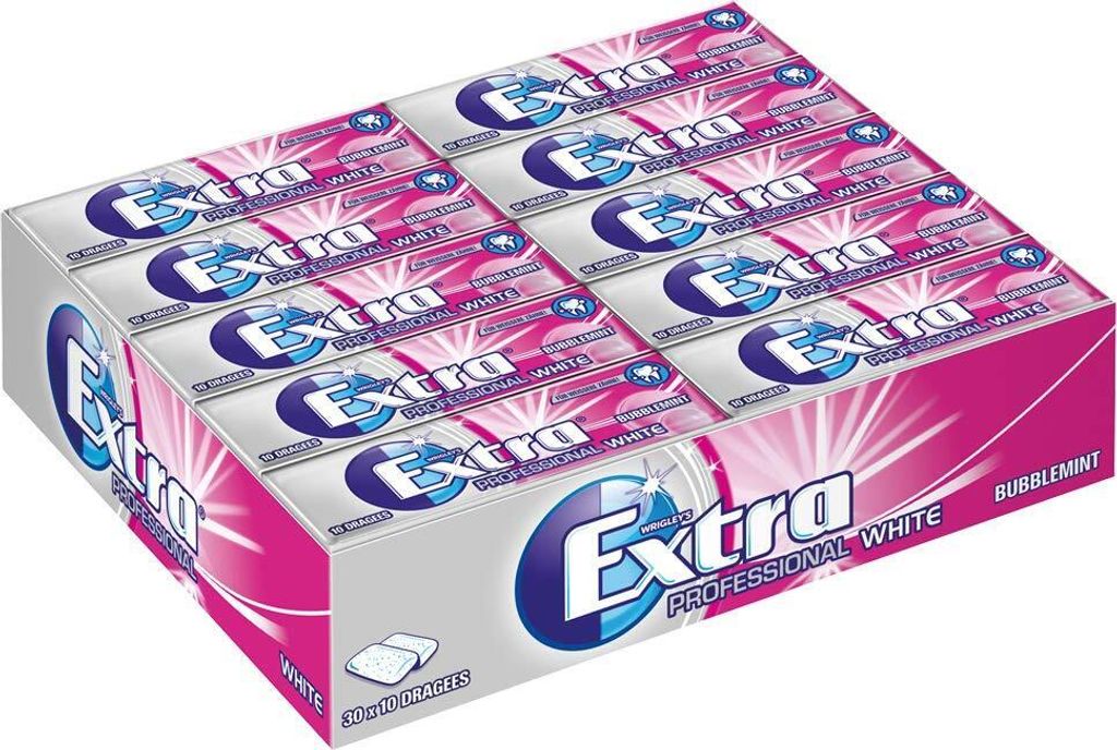 EXTRA® PROFESSIONAL White Bubblemint 30x10St. | Kaufland.de