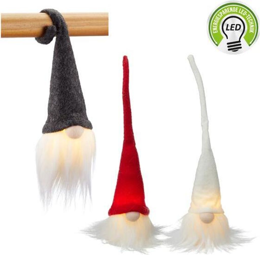 3er Set LED Wichtel Weihnachts Fensterdeko | Kaufland.de