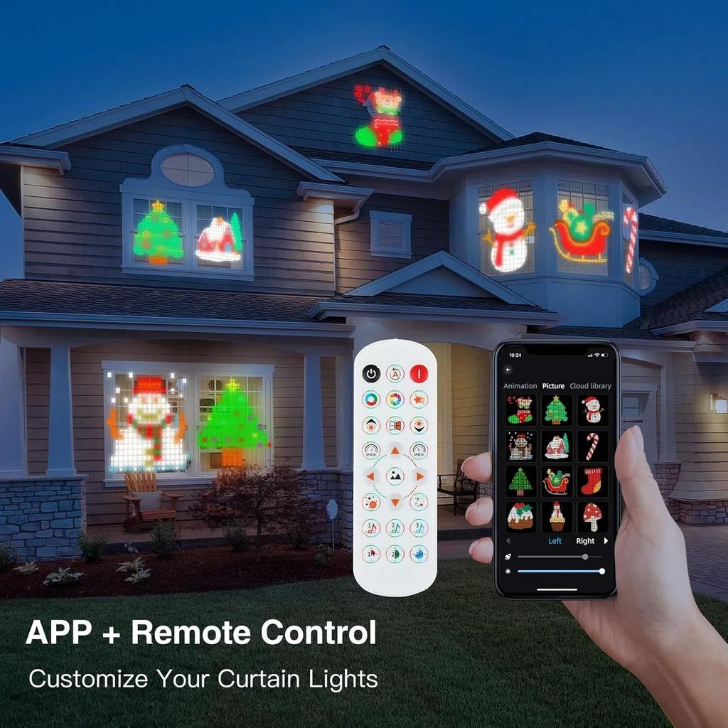 2x2M DIY LED pohádková světla měnící barvu | Kaufland.cz