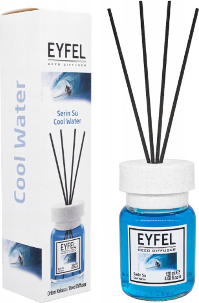 EYFEL Home fragnance Cool Water, 120 ml - Domáca vôňa Cool