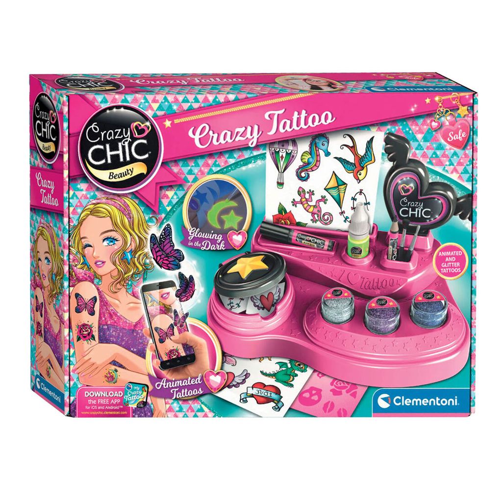Clementoni Crazy Chic Crazy Tattoo Studio | Kaufland.de