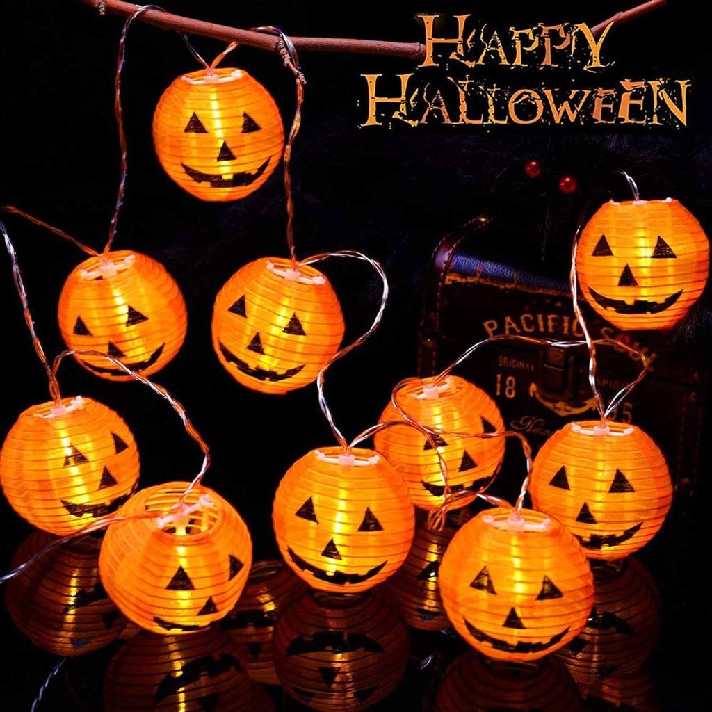 1.5M Halloween dekorace dýně víla světla | Kaufland.cz