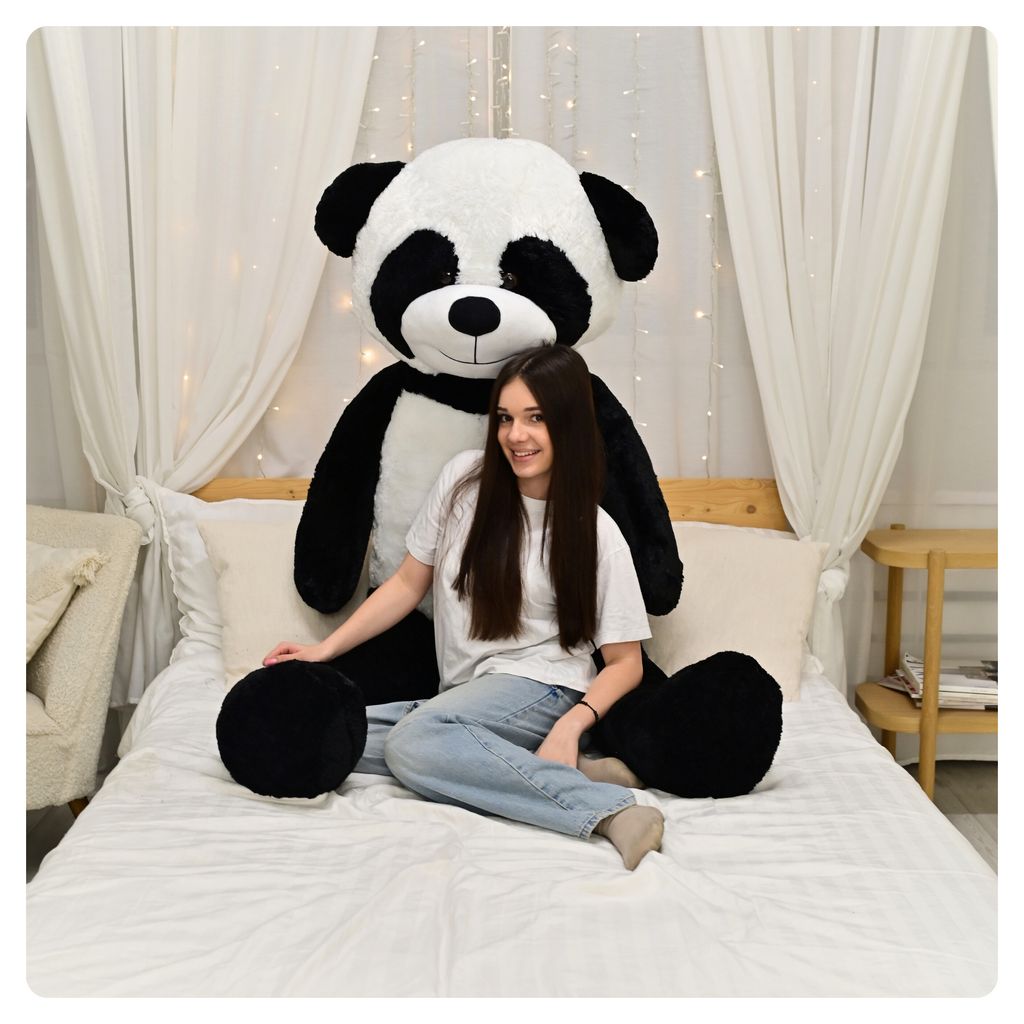 XXL Panda 220 cm groß Stofftier Plüschtier | Kaufland.de