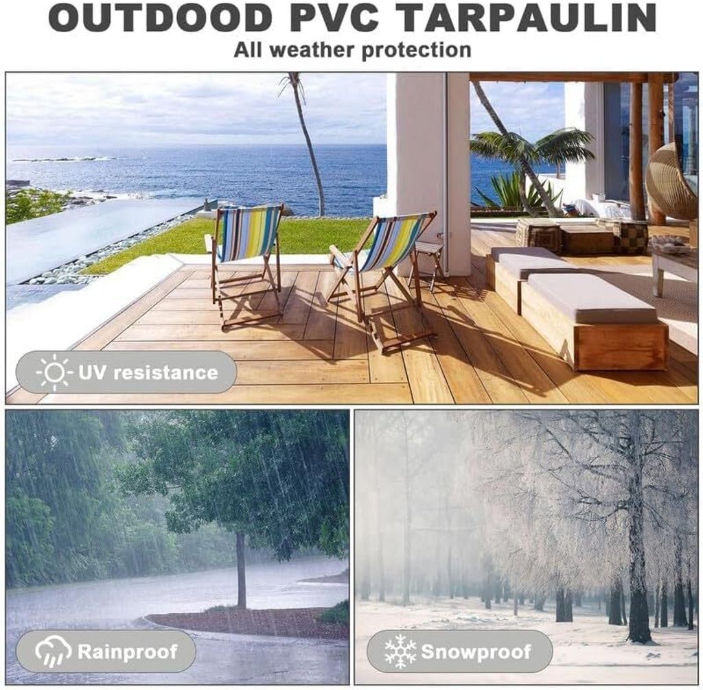 Transparente Plane mit ösen Wasserdicht | Kaufland.de