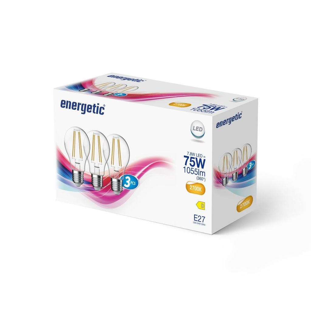 Nordlux Energetic LED Leuchtmittel E27 3er | Kaufland.de