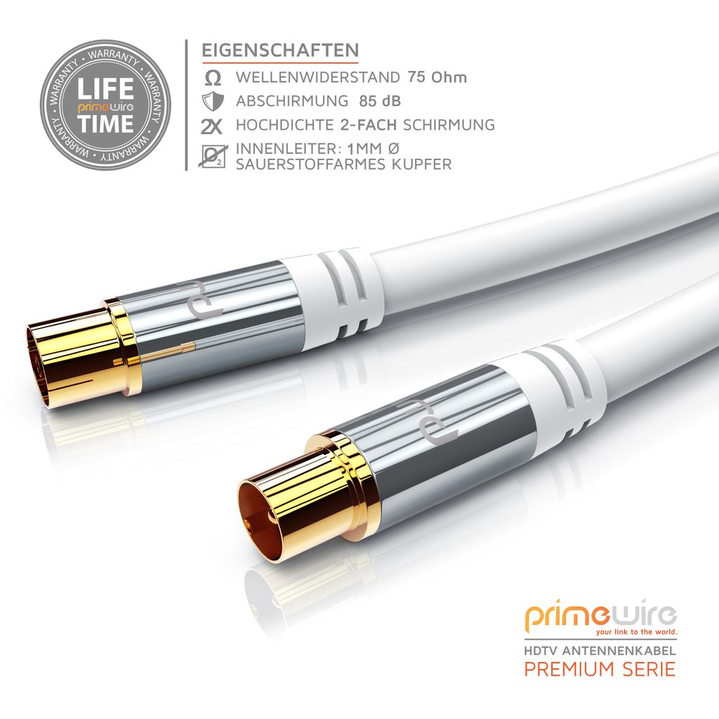 Primewire HDTV Antennenkabel mit 4-fach | Kaufland.de