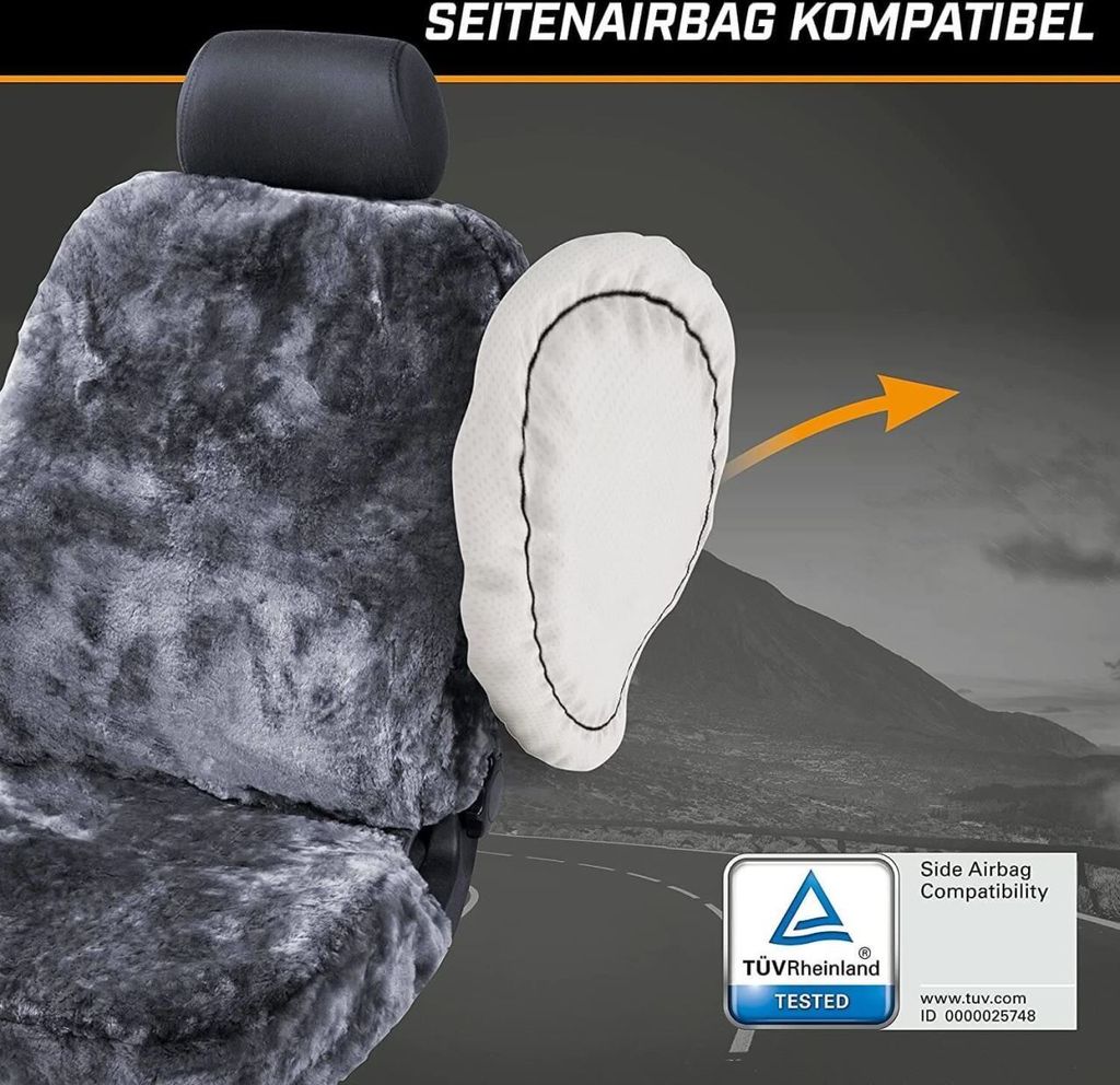 Potah na autosedačku z jehněčí kůže, Trish, | Kaufland.cz