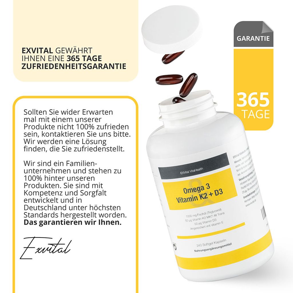 O3 - D3 - K2 von EXVital Vitahealth. Vitamin | Kaufland.de