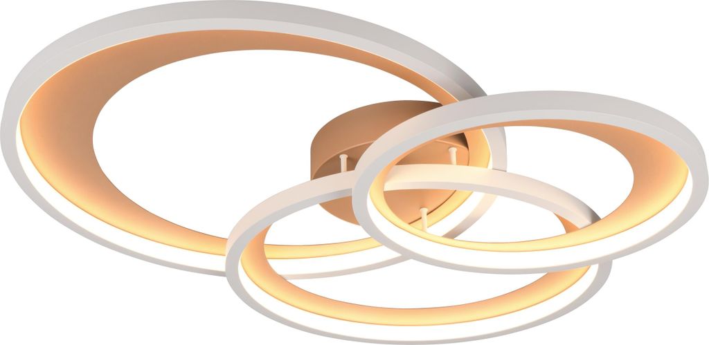 Plafonnier LED, Coffee, Switch Dimmer, L 71,5 cm