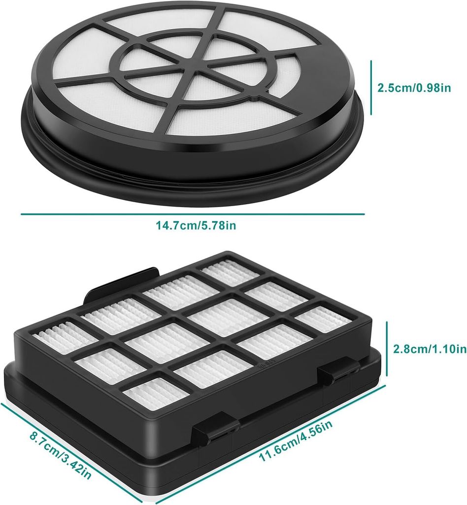 BZ152EF Filter Zubehör – 2 Hepa-Filter und 2 | Kaufland.de