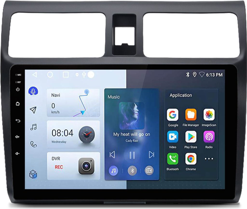 4Kern carplay Autorádio Navi GPS pro SUZUKI SWIFT III