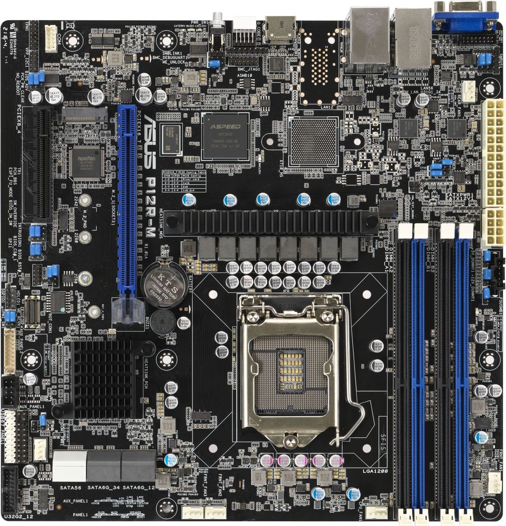 ASUS P12R-M Intel C252 LGA 1200 Micro ATX | Kaufland.cz